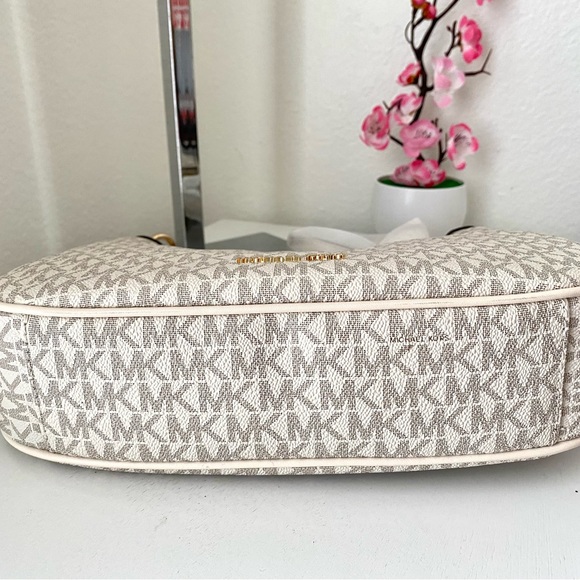 Michael Kors | Bags | Michael Kors Cora Large Logo Shoulder Bag | Poshmark